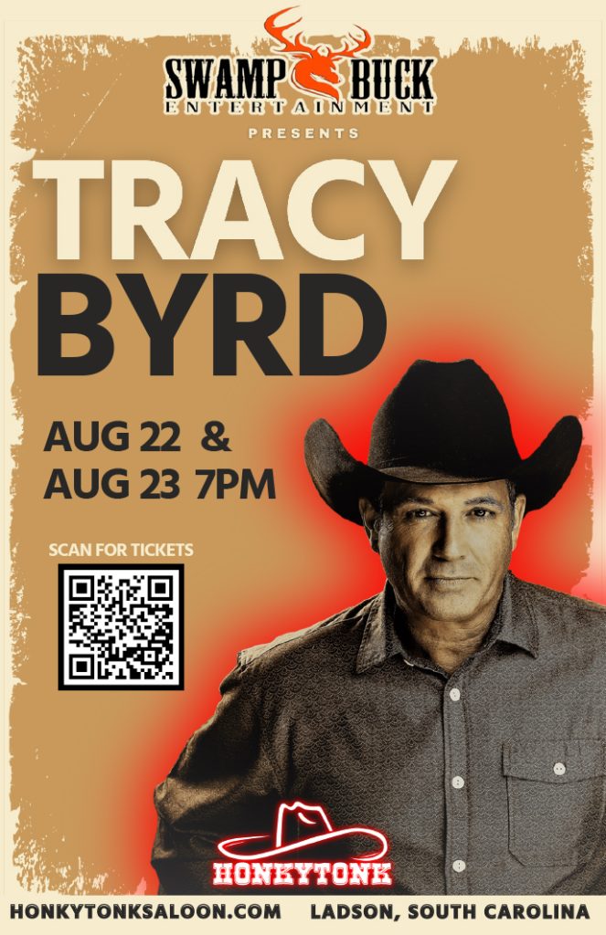 Aug. 22 & 23: 2 Nights of Hits w Tracy Byrd @ HonkyTonk | 92.5 Kickin' Country