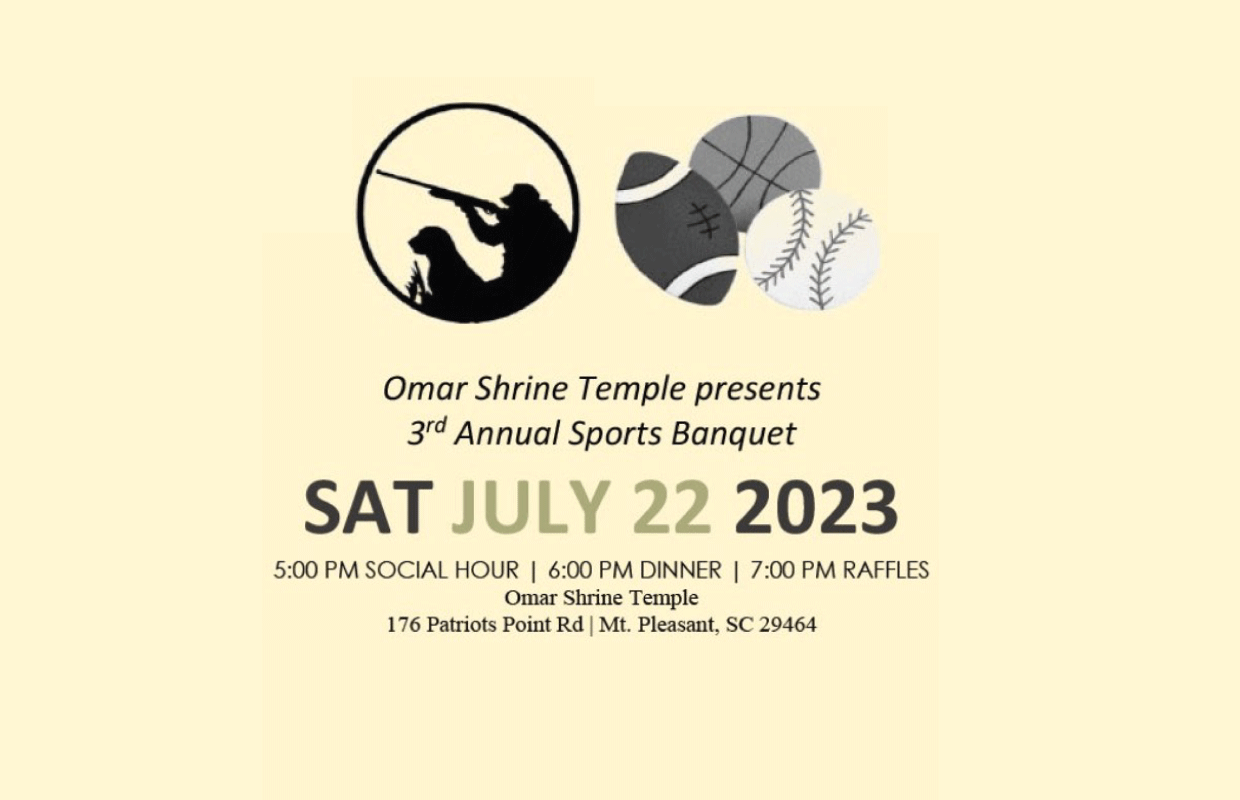 Auctions, Open Bar & Dinner @ the Sportsman’s Banquet – 7/22 | 92.5 ...