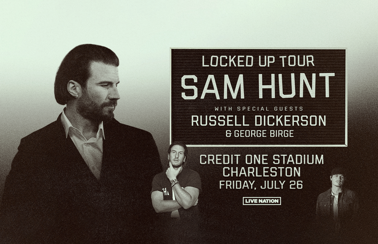 7/26: Sam Hunt w/ Special Guests Russell Dickerson & George Birge | 92. ...