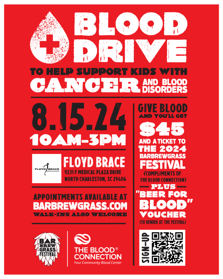 8/15: Donate Blood & Help Families @ MUSC Children’s Hospital | 92.5 ...
