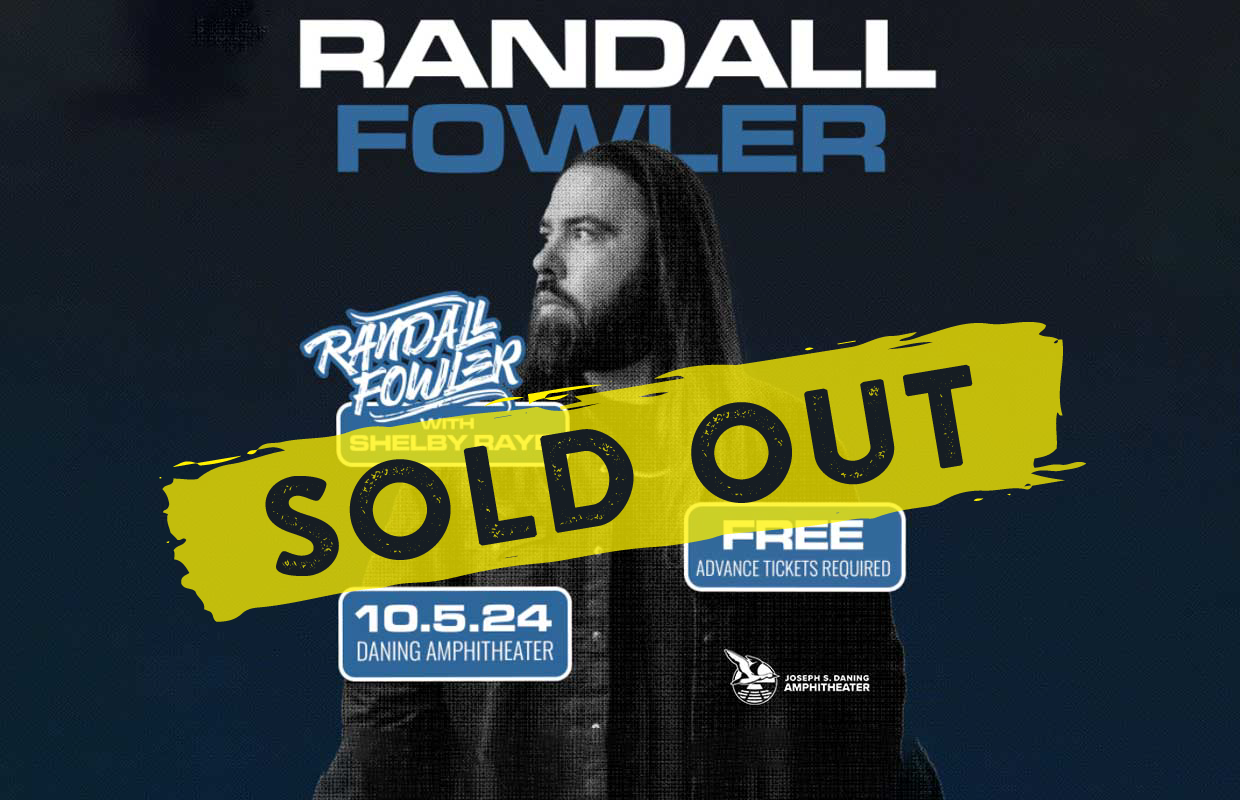 SOLD OUT: Randall Fowler @ Goose Creek Amphitheater – 10/5 | 92.5 ...
