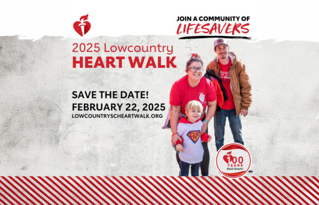 Feb. 22: Join the 2025 Lowcountry Heart Walk | 92.5 Kickin' Country